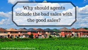 Why agents should include bad sales as well as the good sales ...
